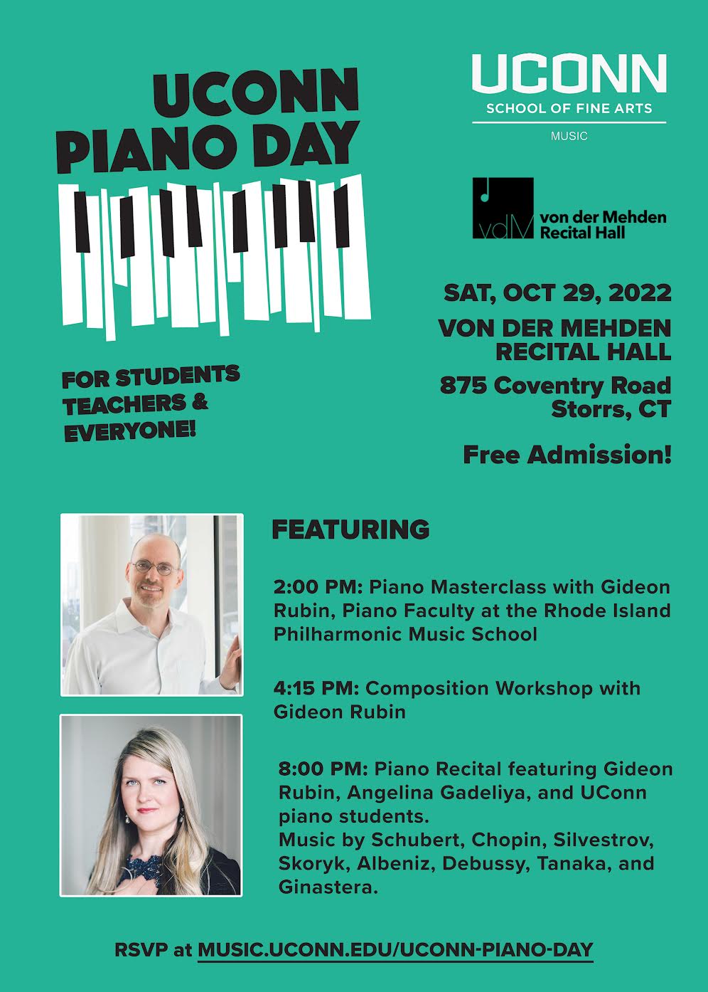 UConn Piano Day | UConn Music | School of Fine Arts
